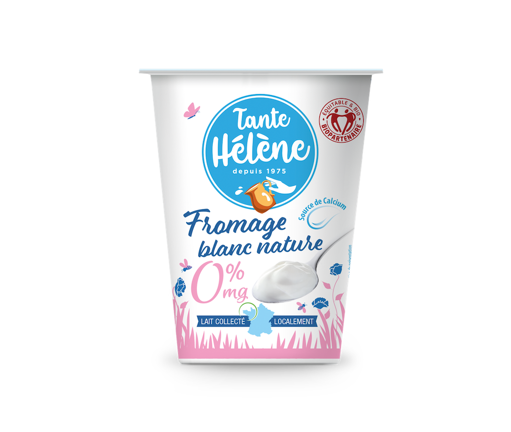 Fromage Blanc Nature 0% 400g | Tante Hélène